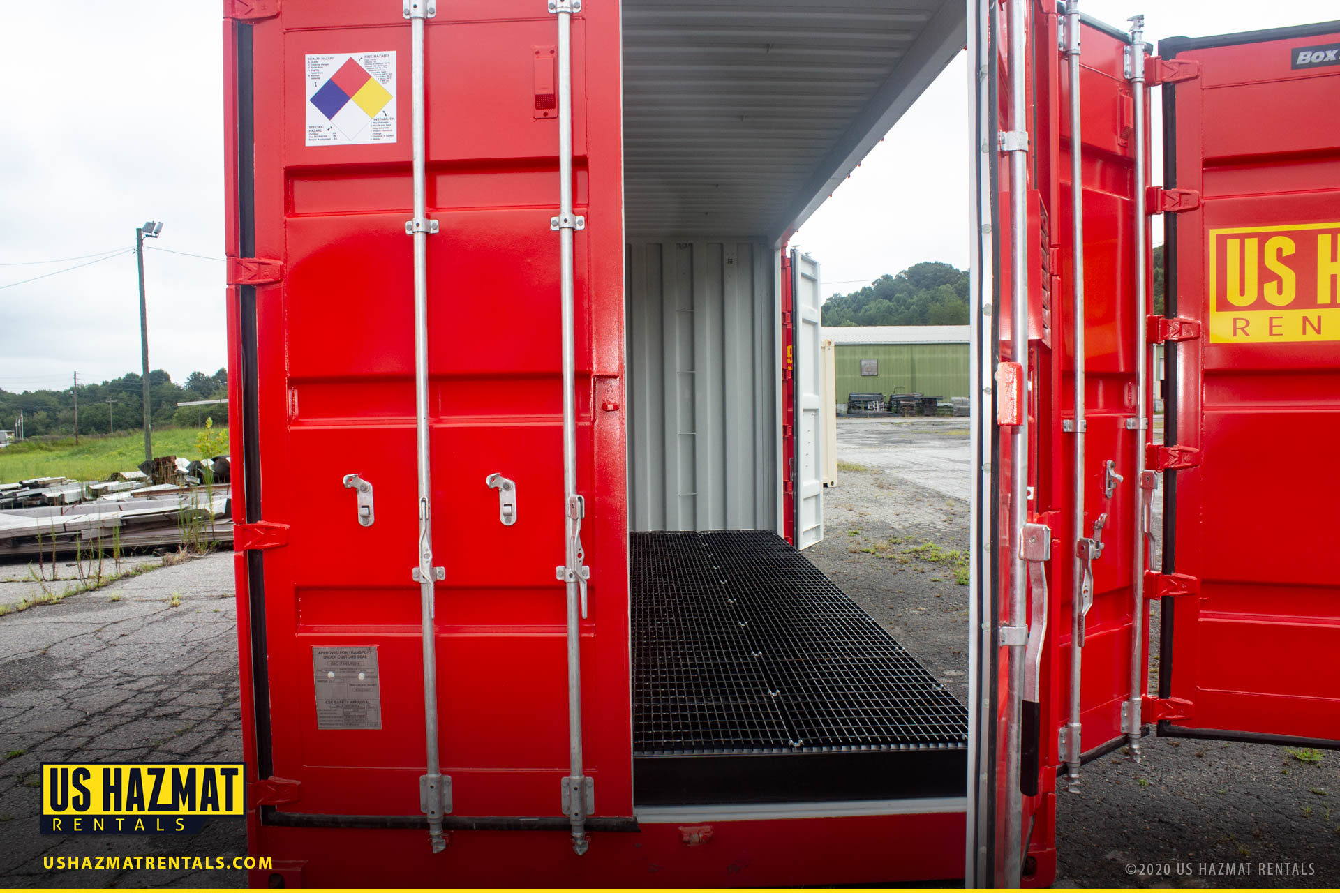 Shipping Container Chemical Storage Rentals - BoxSAFE C - U.S. Hazmat ...